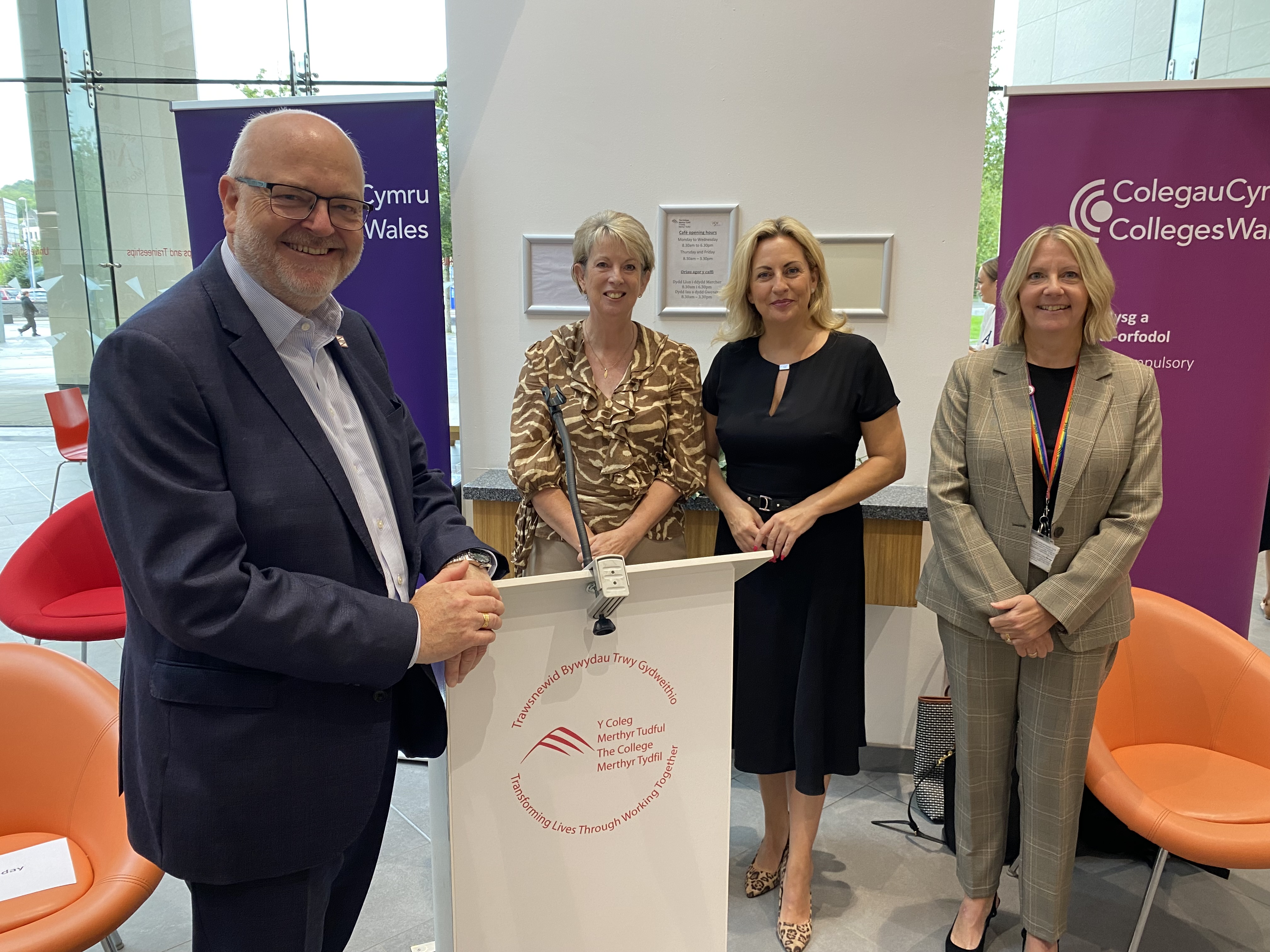 The College Merthyr Tydfil learners and employers come together to ...